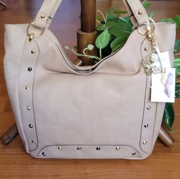 Jessica Simpson | Bags | Jessica Simpson Sarina Poster Natural Tote ...